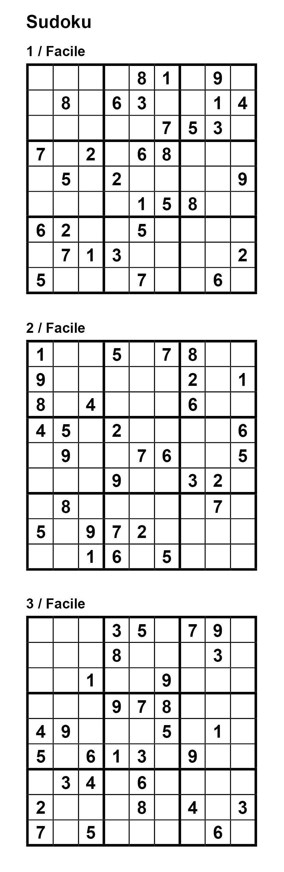 Grilles De Sudoku _ Grille De Sudoku À Remplir – XBVYA